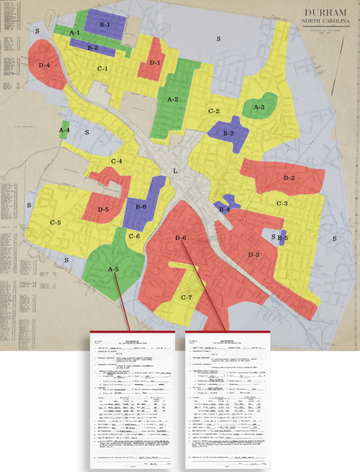 Redlining: Institutional racism in lending – Bull City 150